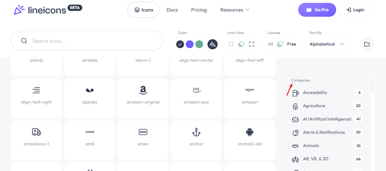 Basic Usage of Lineicons | Quick Guide to Start | Docs - Lineicons