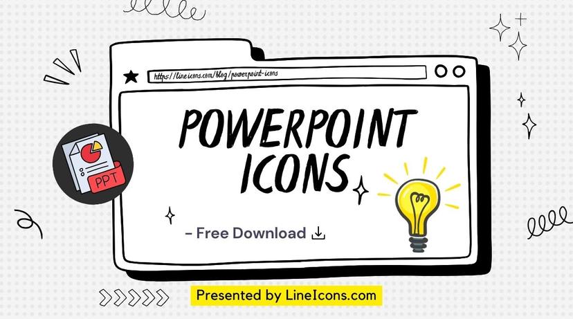 PowerPoint Icons, Logos and Symbols – Free Download | Lineicons