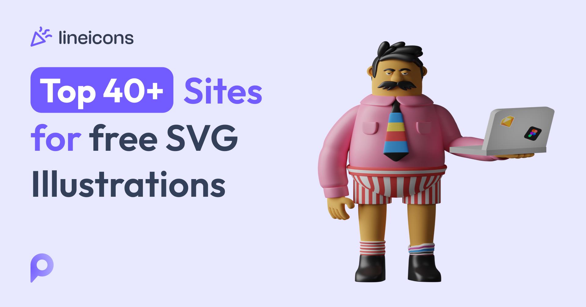 40+ Best Websites to Download Free SVG Illustrations in 2025 | Lineicons